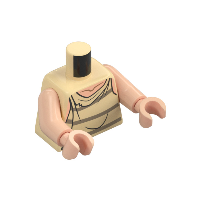 LEGO Dobby with Reddish Brown Lower Legs Minifig Torso (973 / 76382 ...