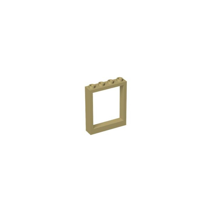 LEGO Tan Door Frame 1 x 4 x 4 (Lift) (6154 / 40527) | Brick Owl - LEGO ...