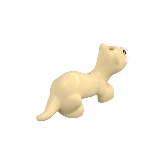 LEGO Tan Ferret with White Face (110327) | Brick Owl - LEGO Marketplace