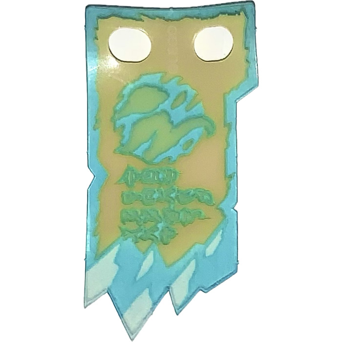 LEGO Tan Flag with Scroll of Forbidden Spinjitzu Ice | Brick Owl - LEGO ...