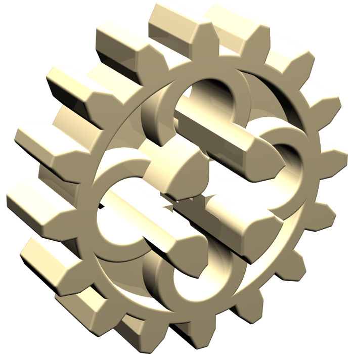 LEGO Gear with 16 Teeth Unreinforced (4019) | Brick Owl - LEGO Marketplace