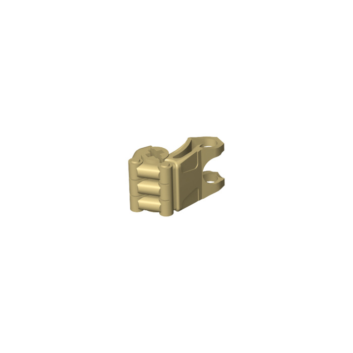 LEGO Tan Hand with Joint Socket and Axle Hole with 3 Fingers (64251 ...