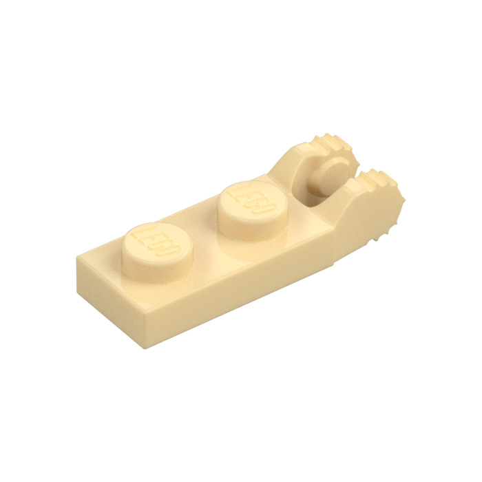 LEGO Tan Hinge Plate 1 x 2 with Dual Fingers (44302 / 54657) | Brick ...