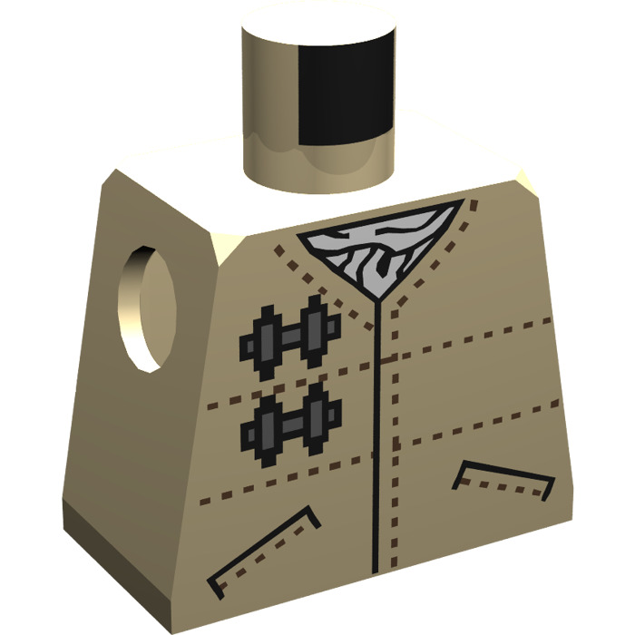 LEGO Tan Hoth Rebel Torso without Arms (973) | Brick Owl - LEGO Marketplace