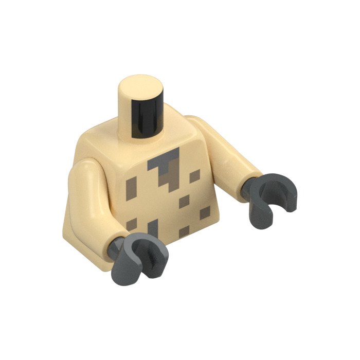 LEGO Husk with Dark Tan Face Minifig Torso (973 / 76382) | Brick Owl ...