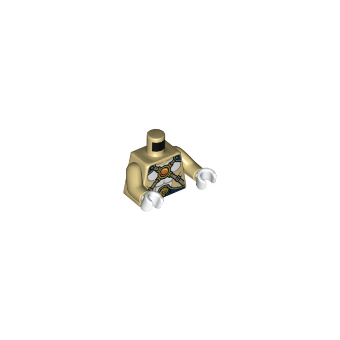 LEGO Tan Lion Warrior Minifig Torso (973 / 76382) | Brick Owl