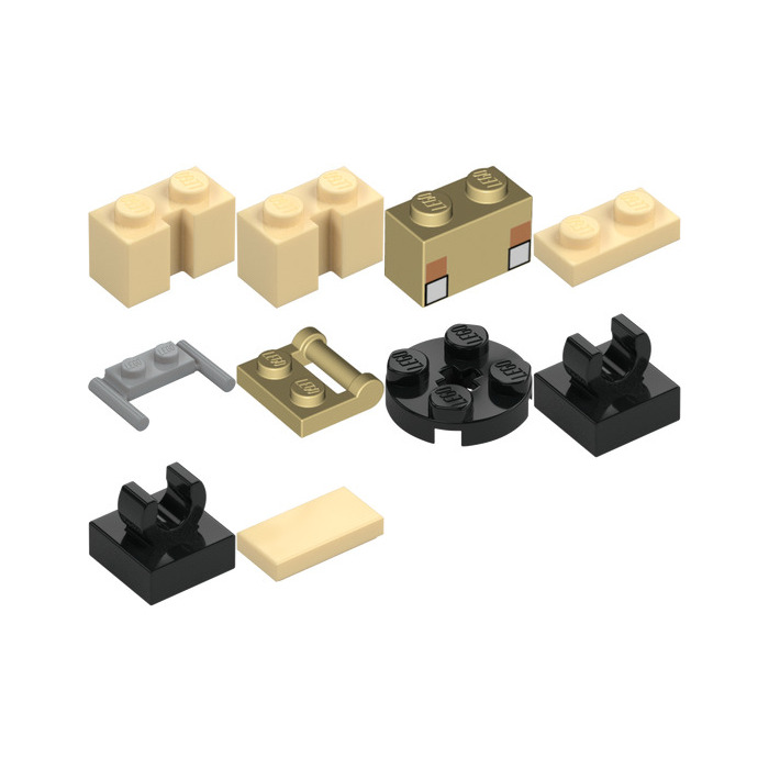LEGO Tan Minecraft Baby Hoglin (Tan) | Brick Owl - LEGO Marketplace