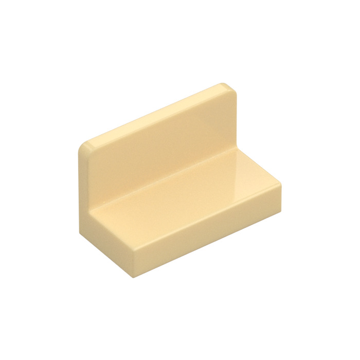 LEGO Tan Panel 1 x 2 x 1 with Rounded Corners (4865 / 26169) | Brick ...