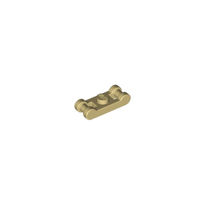 LEGO Tan Plate 1 x 1 with Two Bar Handles (78257) | Brick Owl - LEGO ...