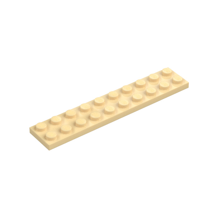 LEGO Tan Plate 2 x 10 (3832) | Brick Owl - LEGO Marketplace
