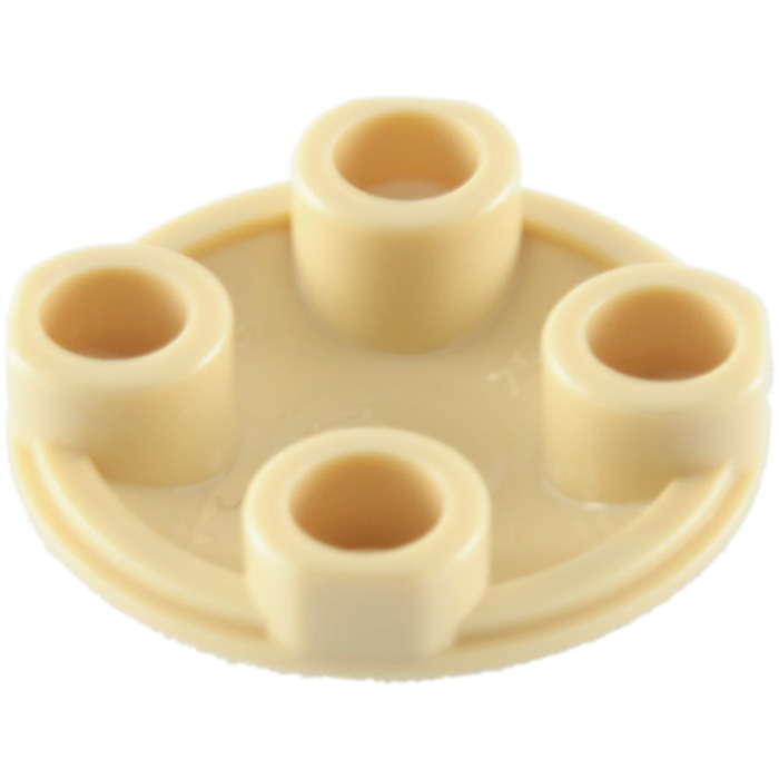 LEGO Tan Plate 2 x 2 Round with Rounded Bottom (2654 / 28558) | Brick ...