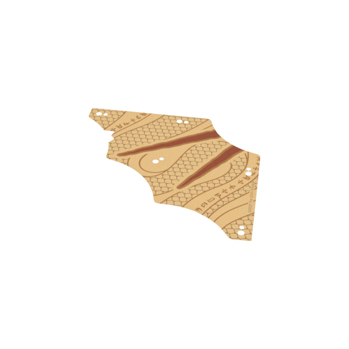 LEGO Sail Tattered with Dark Red Stripes (113948) | Brick Owl