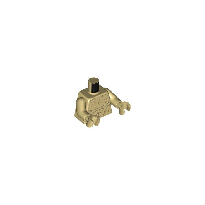 LEGO Tan Sandman with Full Sand Form Minifig Torso (973) | Brick Owl