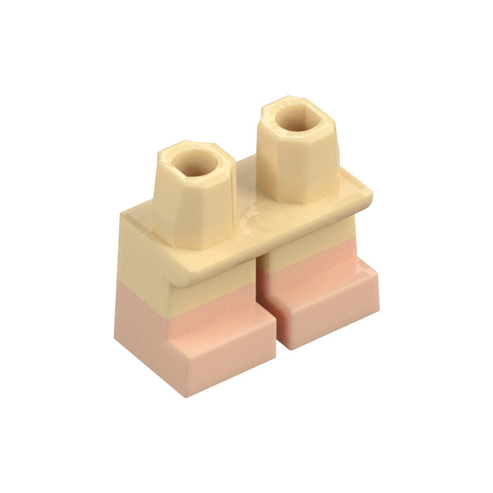 LEGO Short Legs with Light Flesh Lower Legs (5963 / 37679) | Brick Owl ...