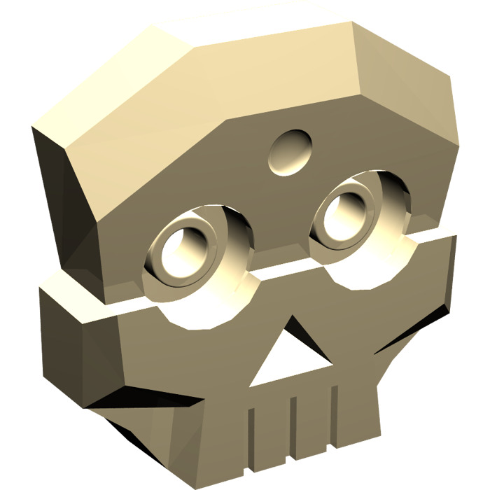 LEGO Skull with Two Pins (47990) | Brick Owl - LEGO Marketplace