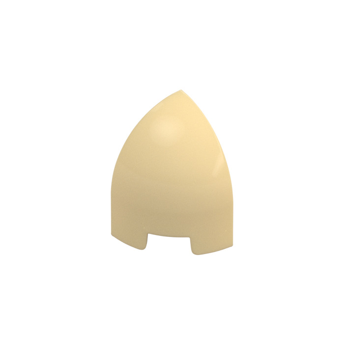 LEGO Tan Slope 1 x 1 x 1.3 Curved Round Quarter (1871) | Brick Owl ...