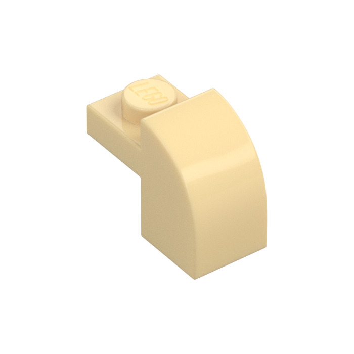 LEGO Tan Slope 1 x 2 x 1.3 Curved with Plate (6091 / 32807) | Brick Owl