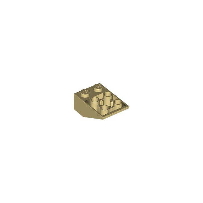 LEGO Tan Slope 2 x 3 (25°) Inverted (2752 / 3747) | Brick Owl