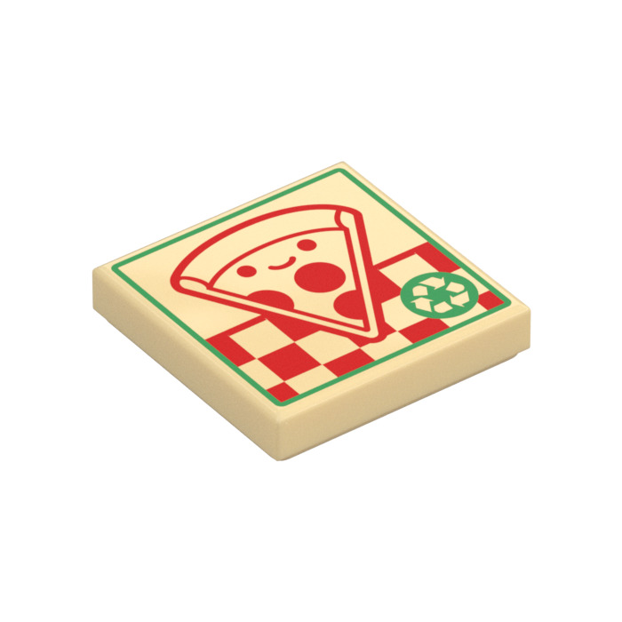 LEGO Tile 2 x 2 with Decoration with Groove (3068) | Brick Owl
