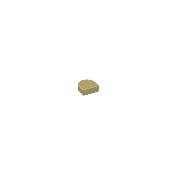 LEGO Tan Tile 1 x 1 Half Oval (24246 / 35399) | Brick Owl - LEGO ...