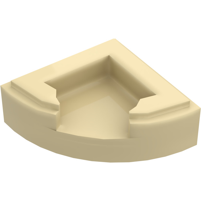 LEGO Tan Tile 1 x 1 Quarter Circle (25269) | Brick Owl