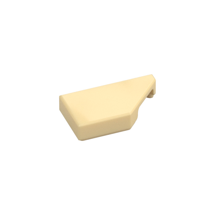 LEGO Tan Tile 1 x 2 45° Angled Cut Right (5092) | Brick Owl