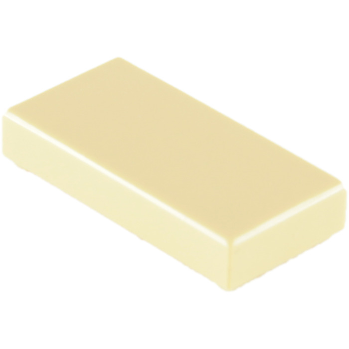 LEGO Tan Tile 1 x 2 with Groove (3069 / 113477) | Brick Owl