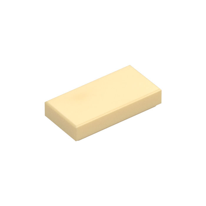 LEGO Tan Tile 1 x 2 with Groove (3069 / 113477) | Brick Owl