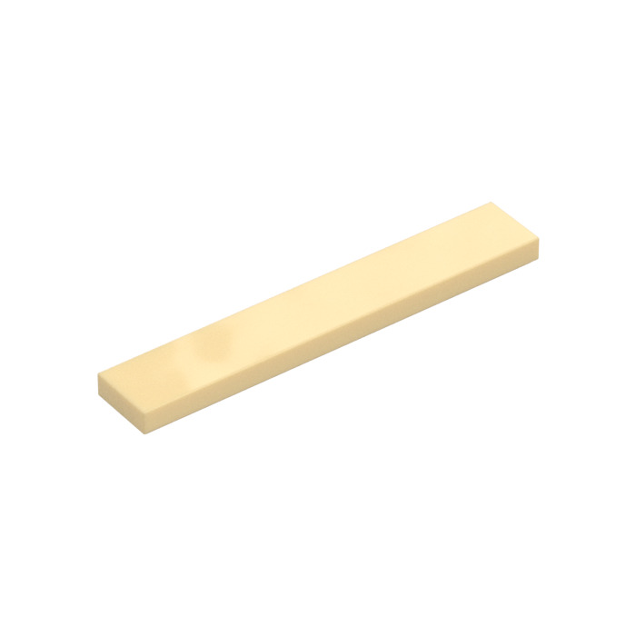 LEGO Tan Tile 1 x 6 (6636) | Brick Owl - LEGO Marketplace