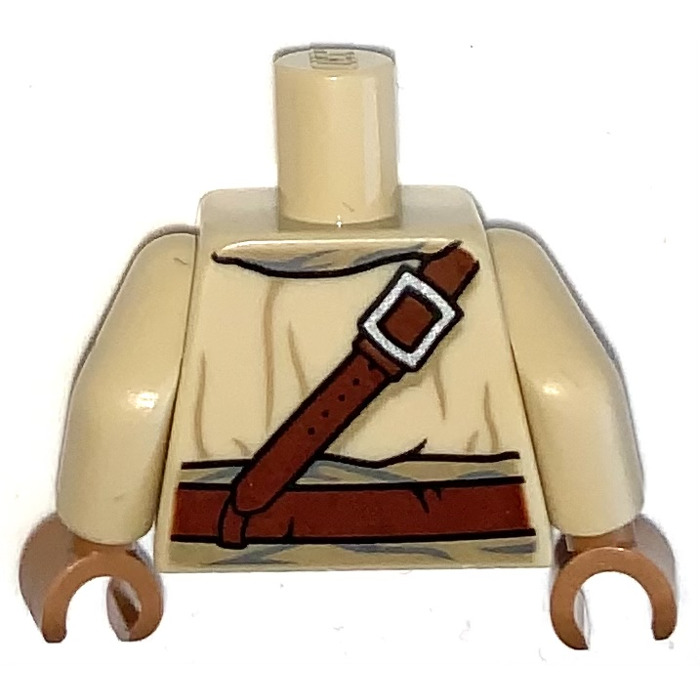 LEGO Beige Tusken Raider mit Kopf Spikes und Diagonal Gürtel Minifig ...