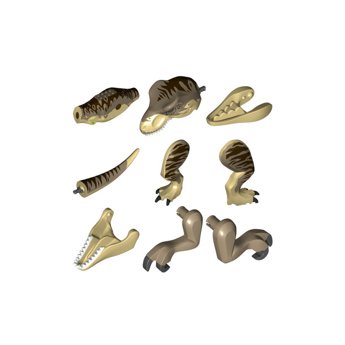 LEGO Tan Tyrannosaurus Rex with Dark Tan Back | Brick Owl - LEGO ...