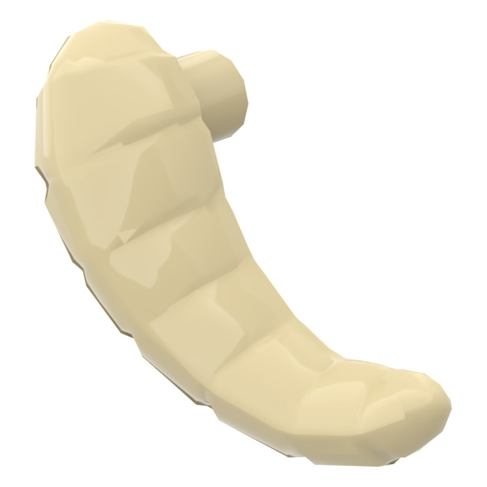 LEGO Tan Wampa / Tauntaun Horn (Right) (76780 / 86058) | Brick Owl ...