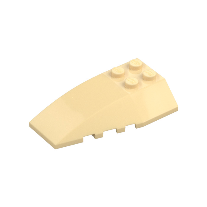 LEGO Beige Keil 6 x 4 Dreifach Gebogen (43712) | Brick Owl - LEGO ...