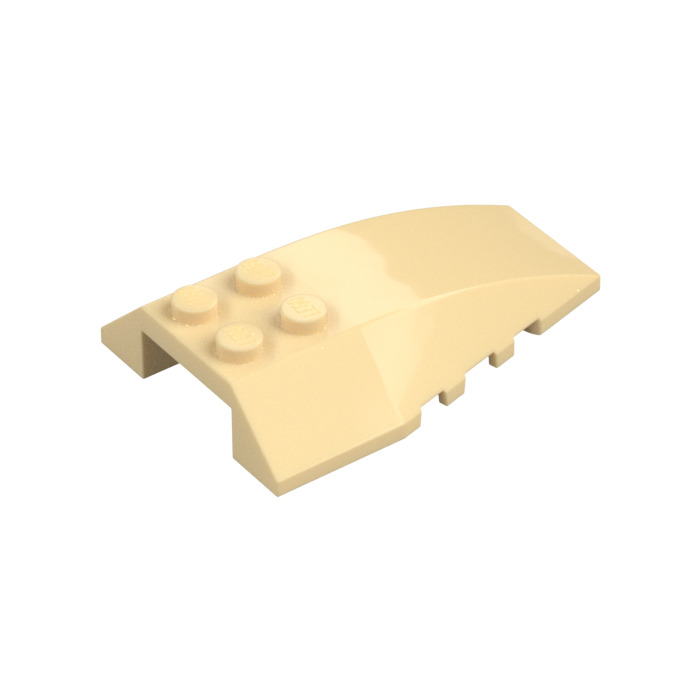 LEGO Tan Wedge 6 x 4 Triple Curved (8132 / 43712) | Brick Owl - LEGO ...