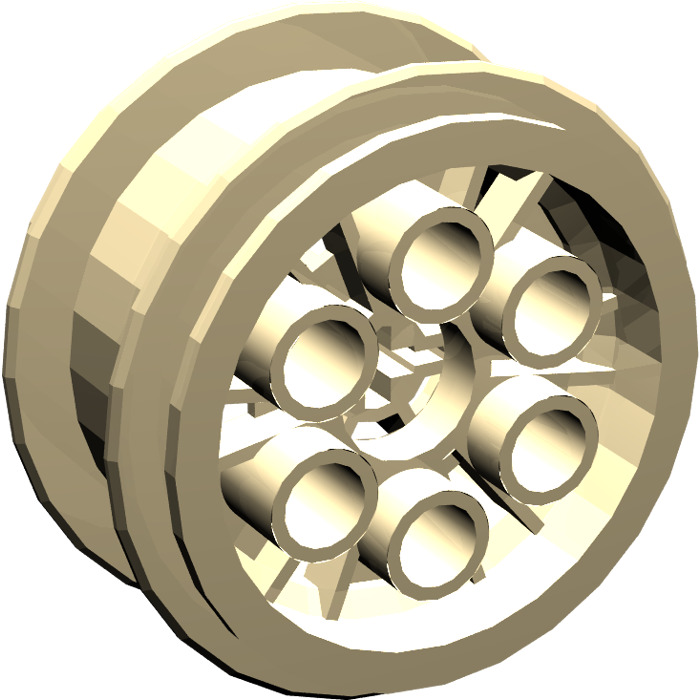 LEGO Tan Wheel Rim Ø20 x 30 (6582) | Brick Owl - LEGO Marketplace