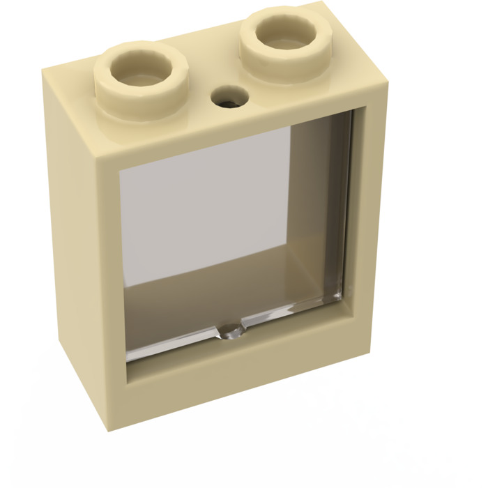 LEGO Tan Window with Glass | Brick Owl - LEGO Marketplace