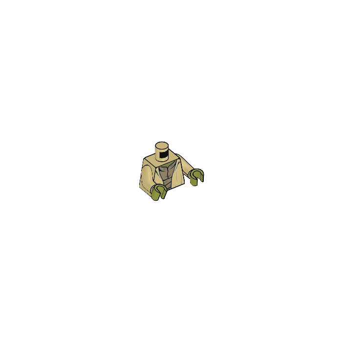 LEGO Tan Yoda Torso (3814 / 76382) | Brick Owl