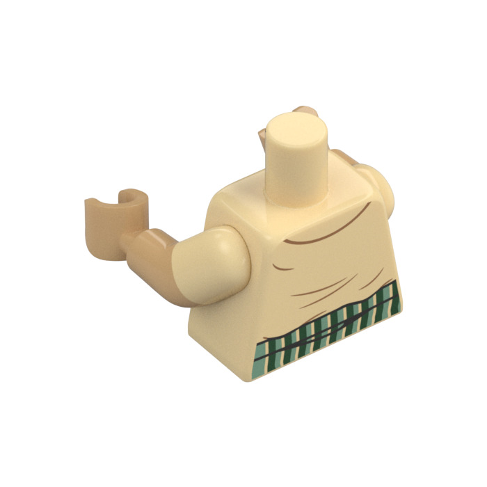 LEGO Tan Zoro with Tan Top Minifig Torso (973 / 78568) | Brick Owl ...