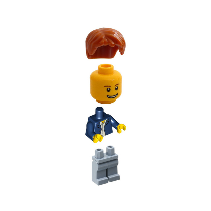 LEGO Taxi Driver Minifigure | Brick Owl - LEGO Marketplace