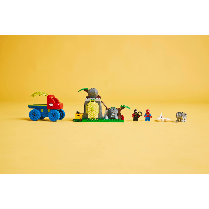 LEGO Team Spidey Dino Crawler Rescue Set 11199 | Brick Owl - LEGO ...