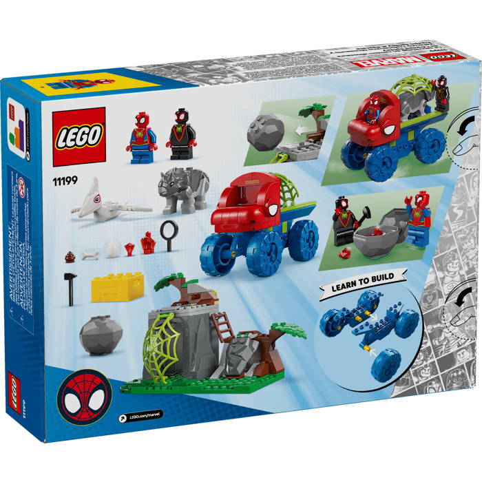 LEGO Team Spidey Dino Crawler Rescue Set 11199 | Brick Owl - LEGO ...