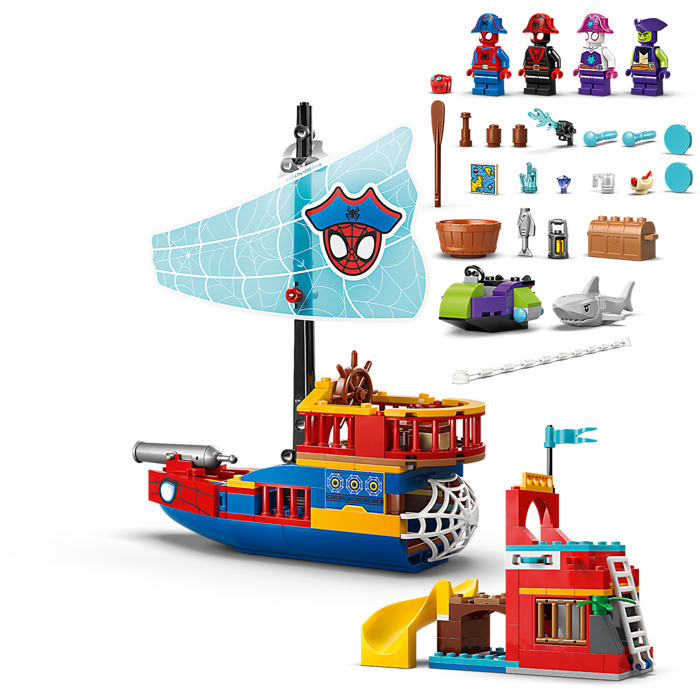 LEGO Team Spidey Pirate Ship Set 11208 | Brick Owl