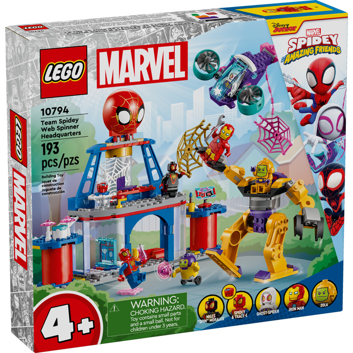 LEGO Team Spidey Web Spinner Headquarters Set 10794 | Brick Owl - LEGO ...