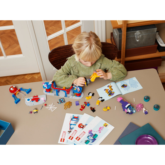 LEGO Team Spidey Web Spinner Headquarters Set 10794 | Brick Owl - LEGO ...