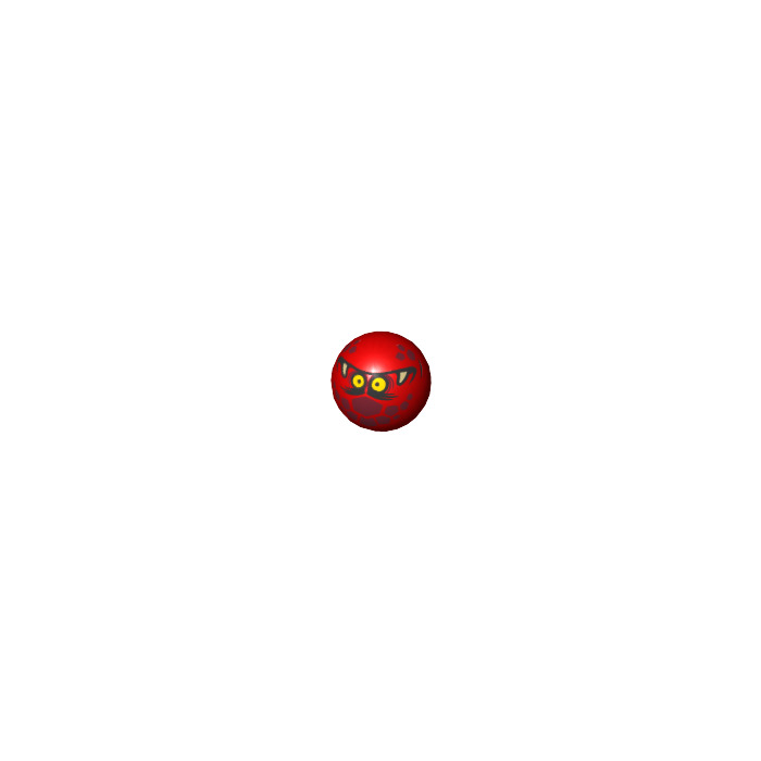 LEGO Technic Ball with Goblin Face with Yellow Eyes (24170 / 32474 ...