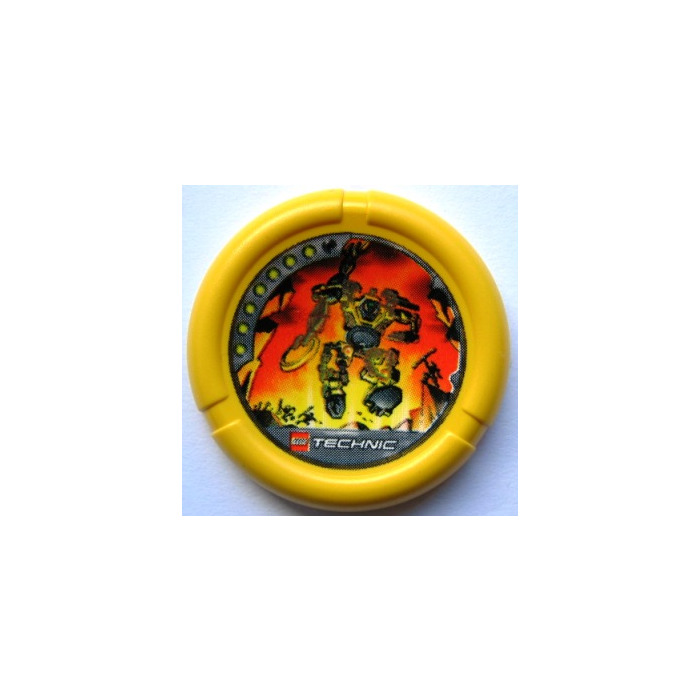 LEGO Technic Bionicle Weapon Throwing Disc with Blaster and Flames ...