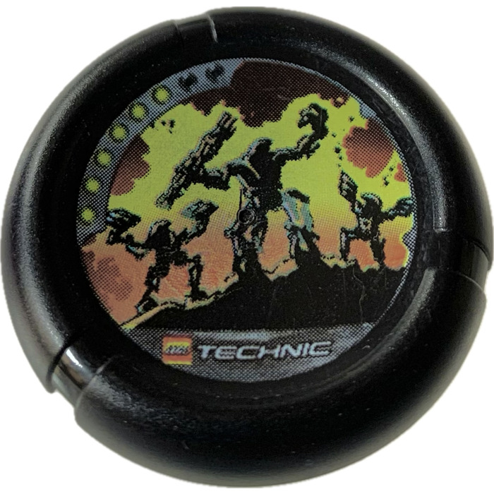 LEGO Technic Bionicle Weapon Throwing Disc with fire (32533 / 84365 ...