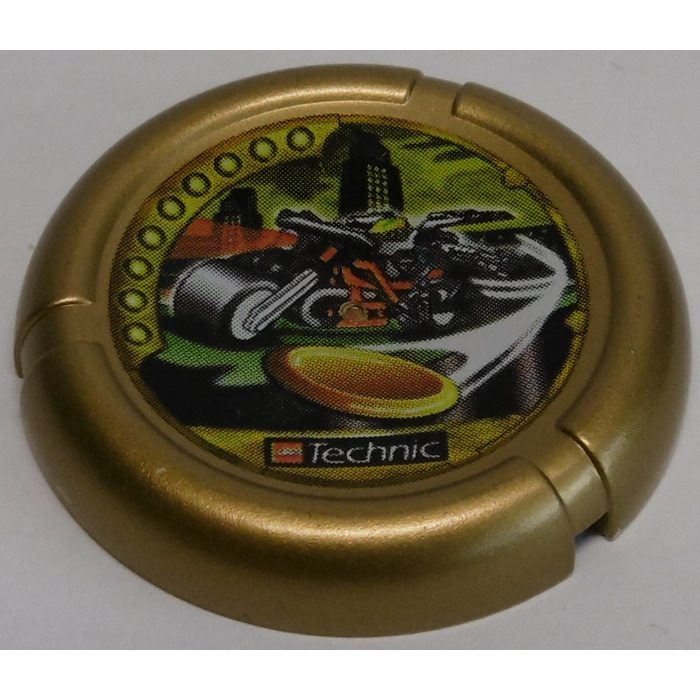 LEGO Technic Bionicle Weapon Throwing Disc with Motorcycle and Disk ...