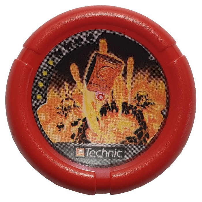 LEGO Technic Bionicle Weapon Throwing Disc with Pips and Energy Slizer ...