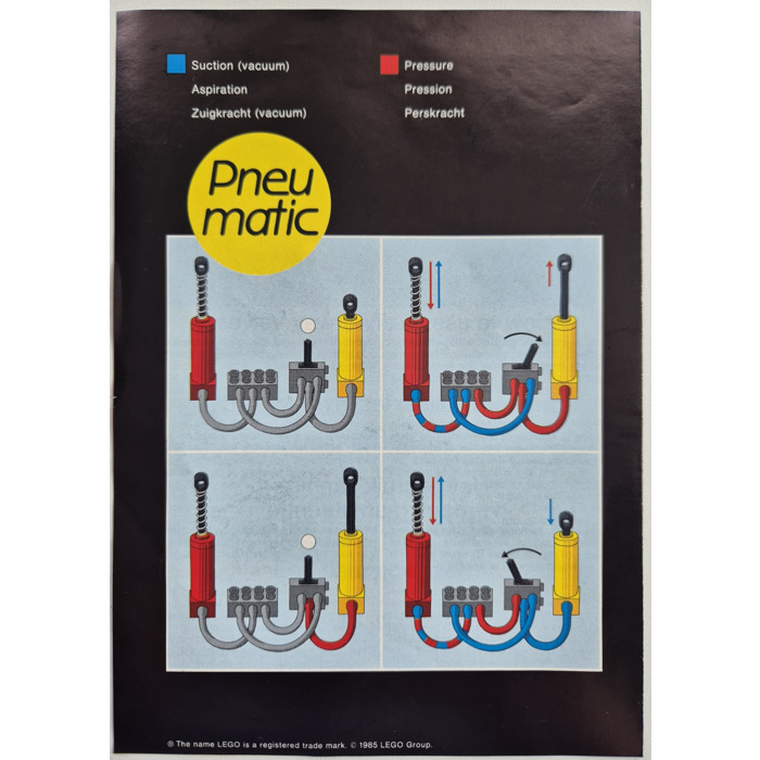 LEGO Technic Booklet Pneumatic (112178-UK/F/NL) (112178) | Brick Owl